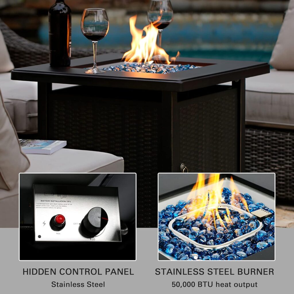 BALI OUTDOORS 28 Inch Propane Fire Pit Table Review - Fire Pit Focal BALI OUTDOORS 28 Inch Propane Fire Pit Table Review - Fire Pit Focal