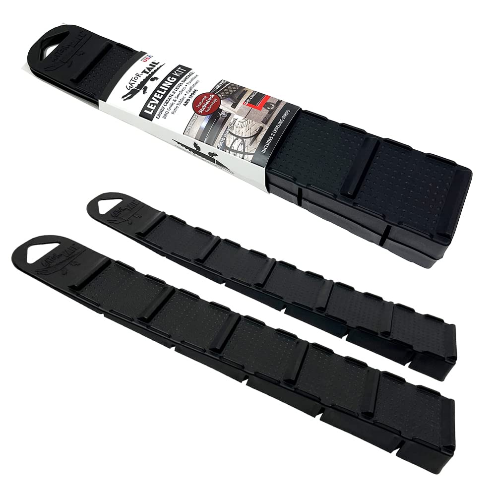 Gator Tail Leveling Shims for Grill - 2 Pack Plastic Wedges - Fire Pit ...